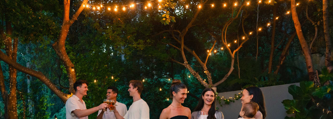 Premium Outdoor Bulb String Lights | Magical Ambience