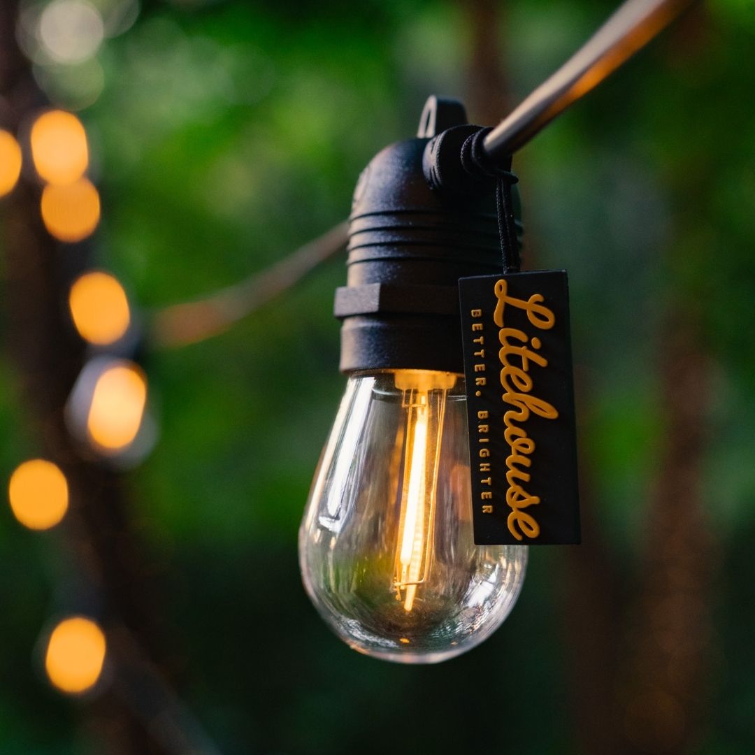 Premium Outdoor Bulb String Lights | Magical Ambience