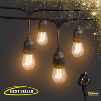 Premium Outdoor Bulb String Lights | Magical Ambience