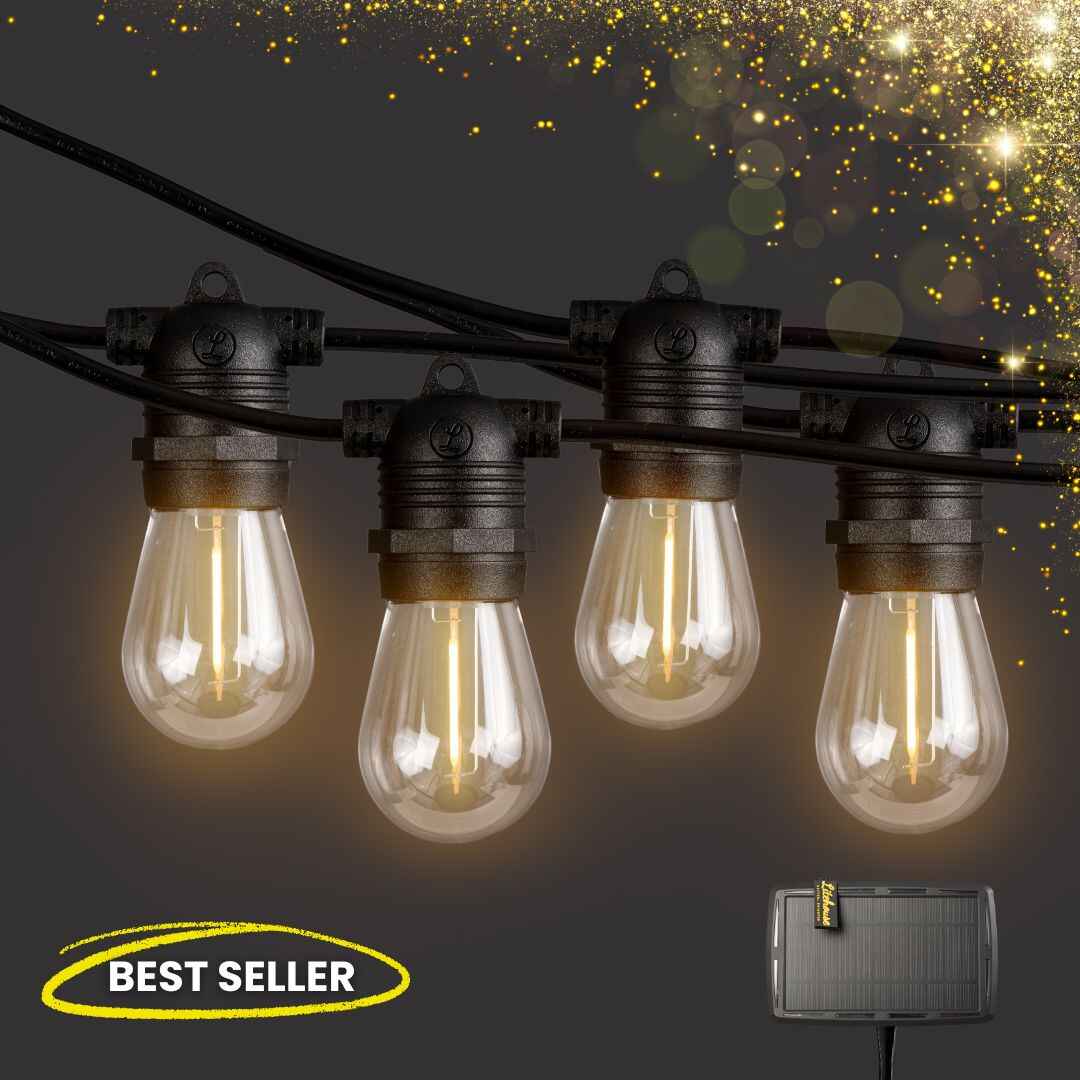 Premium Outdoor Bulb String Lights | Magical Ambience